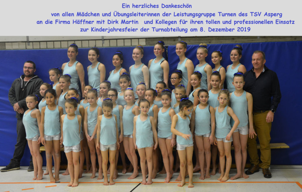 Häffner-LKW im Auftrag vom Nikolaus beim TSV Asperg! - Hugo Häffner